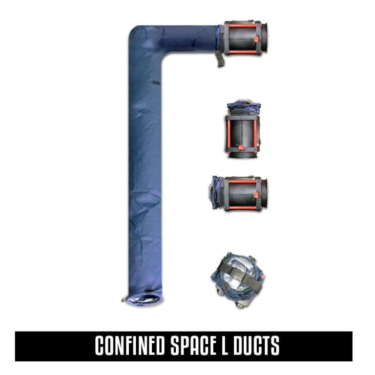 Ducts: Confined Space L Duct - Super Vac Ventilation Fans